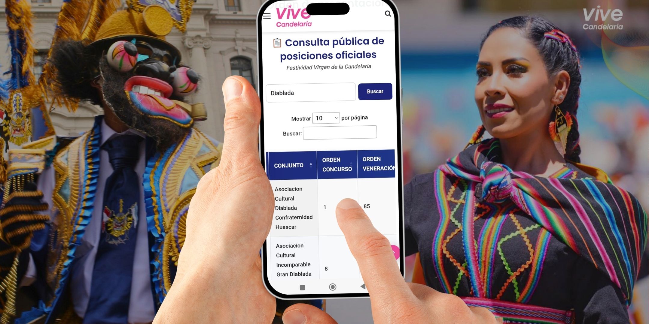 Vive Candelaria lanza la consulta interactiva del orden oficial rumbo a la Festividad de la ...